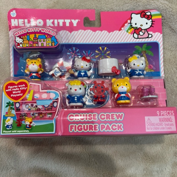 Hello Kitty | Toys | New Hello Kitty Cruise Crew Figure Set Rare ...